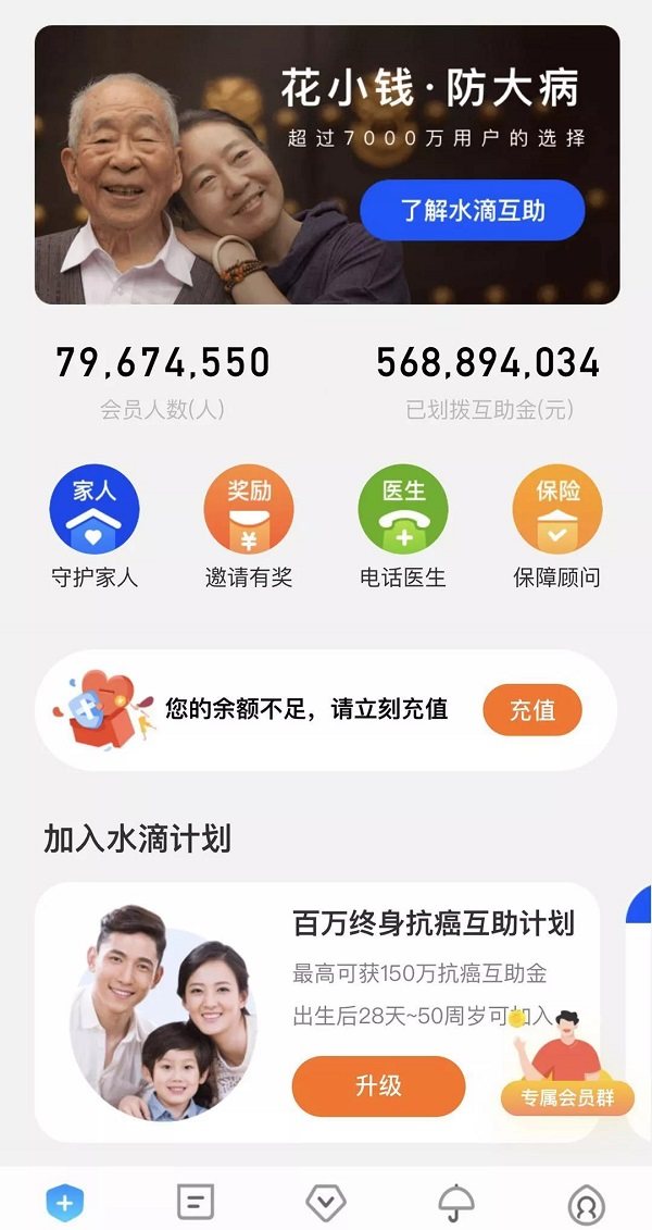 互助 险”的新江湖:互联网巨头抢占高地,平台分摊模式暗藏玄机 蓝鲸财经