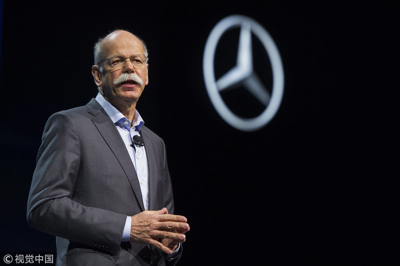 戴姆勒掌门人明年5月变更：蔡澈卸任，康林松接任董事会主席-蓝鲸财经
